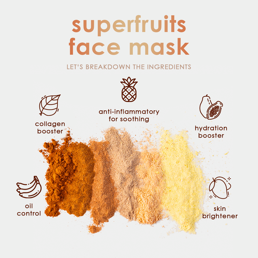 SUPERFRUITS face mask | LUA skincare